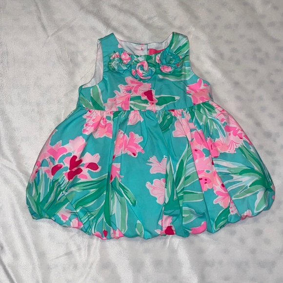 Lilly Pulitzer | Dresses | Lilly Pulitzer Baby Britta Bubble Dress 62 ...